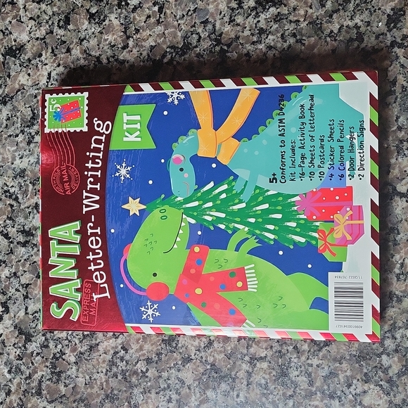 Aldi | Toys | Santa Letter Writing Express Mail Kit Ages 5 New In Box ...